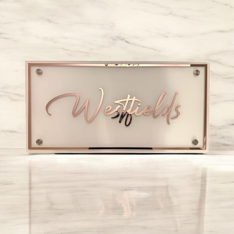 3D LED Acrylic Overlay Sign - RH Carts